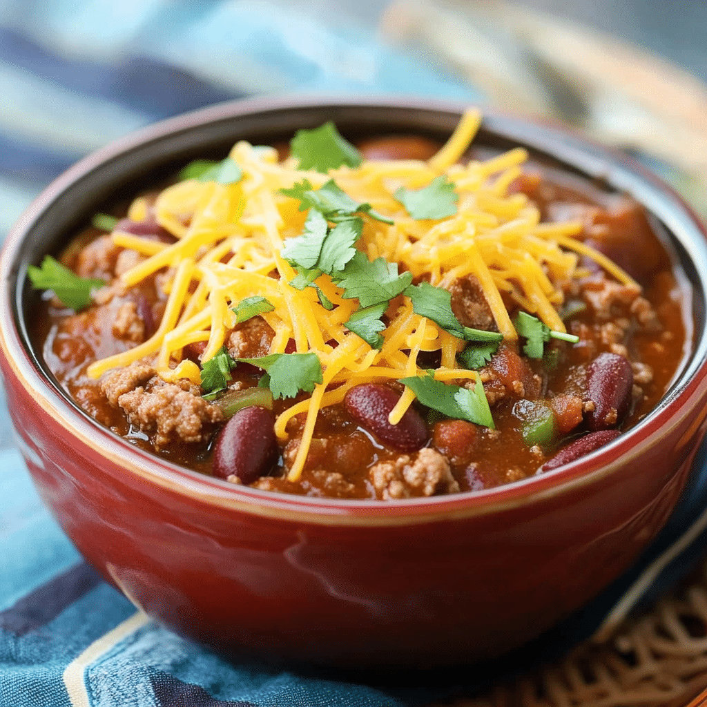 Cowboy Chili Recipe - cookingwithsandra.com