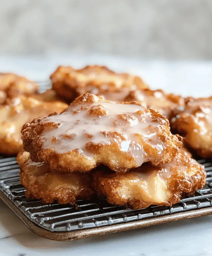 Baked Apple Fritters Recipe - cookingwithsandra.com