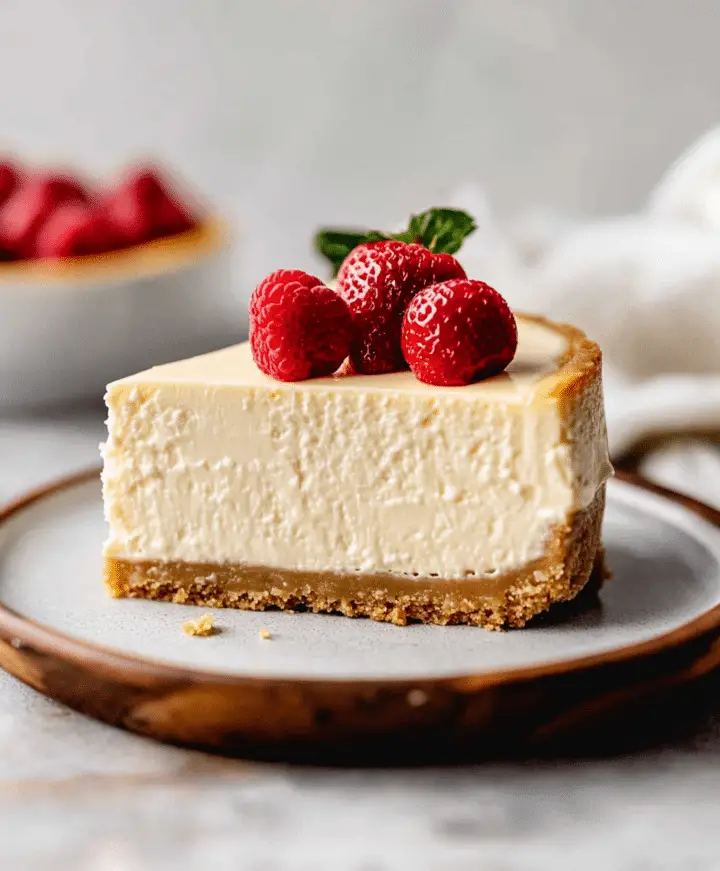 Cheesecake Water Bath Recipe - cookingwithsandra.com