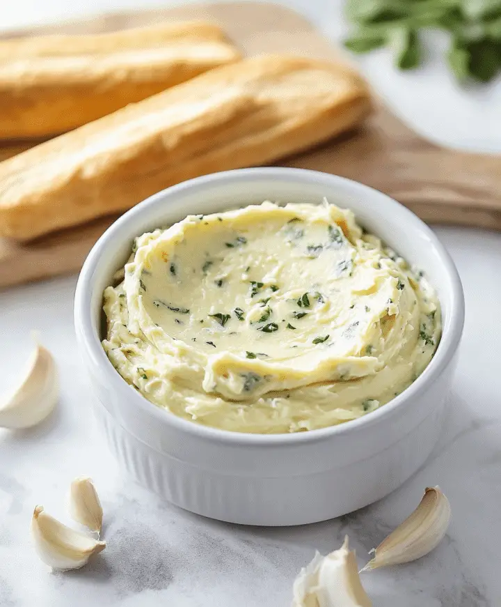 Garlic Butter Spread Recipe - cookingwithsandra.com