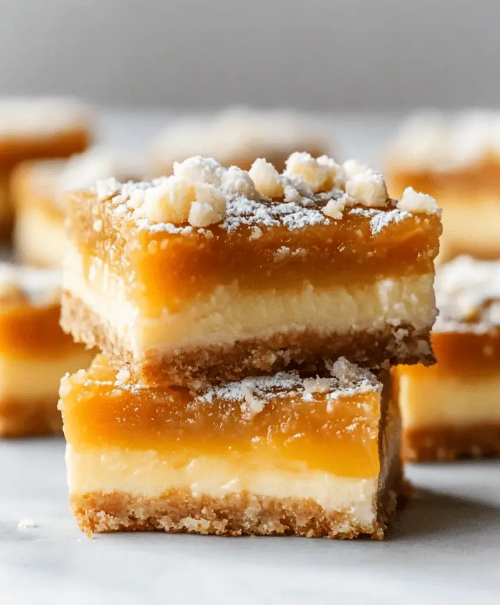 Gooey Salted Caramel Butter Cake Bars Recipe - cookingwithsandra.com