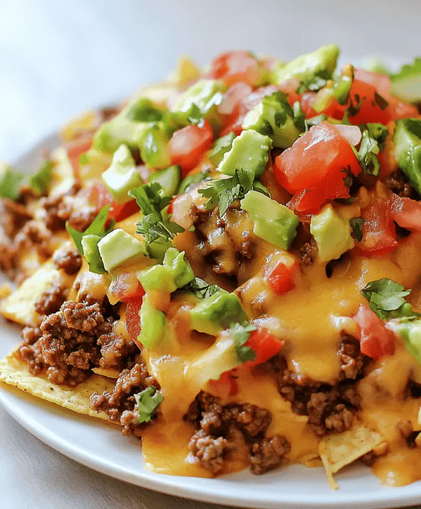 The Best Homemade Nachos With Ground Beef Recipe - cookingwithsandra.com