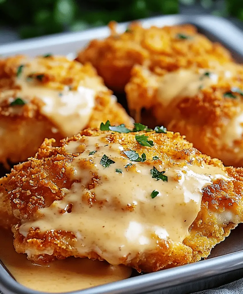 Crispy Cheddar Chicken Recipe - cookingwithsandra.com