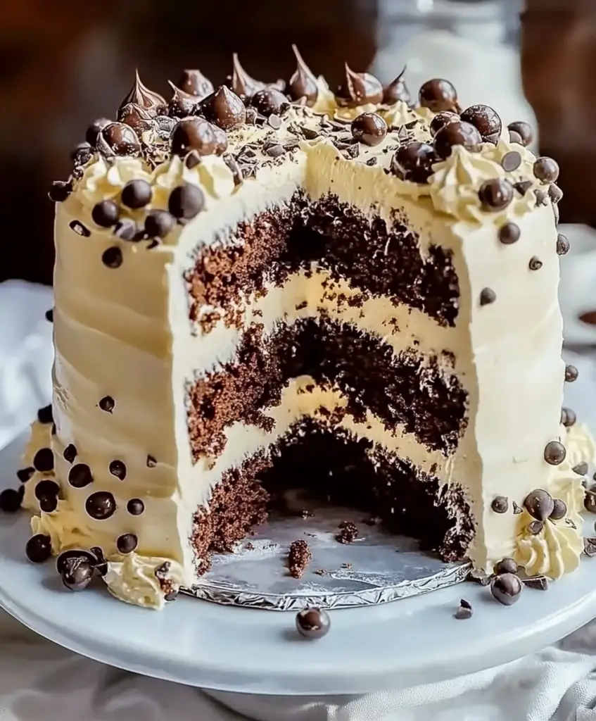 Ice Crime Chocolate Overload Explosion Cake Recipe - cookingwithsandra.com