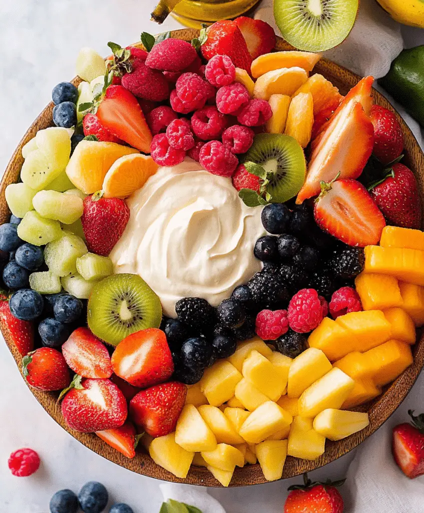 Summer Fruit Platter Recipe - cookingwithsandra.com