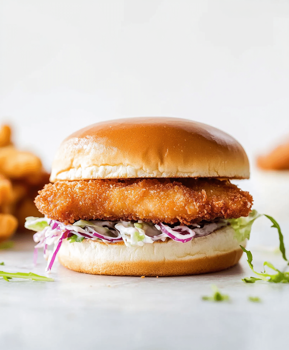 Crispy Fried Cod Fish Sandwich Recipe - cookingwithsandra.com
