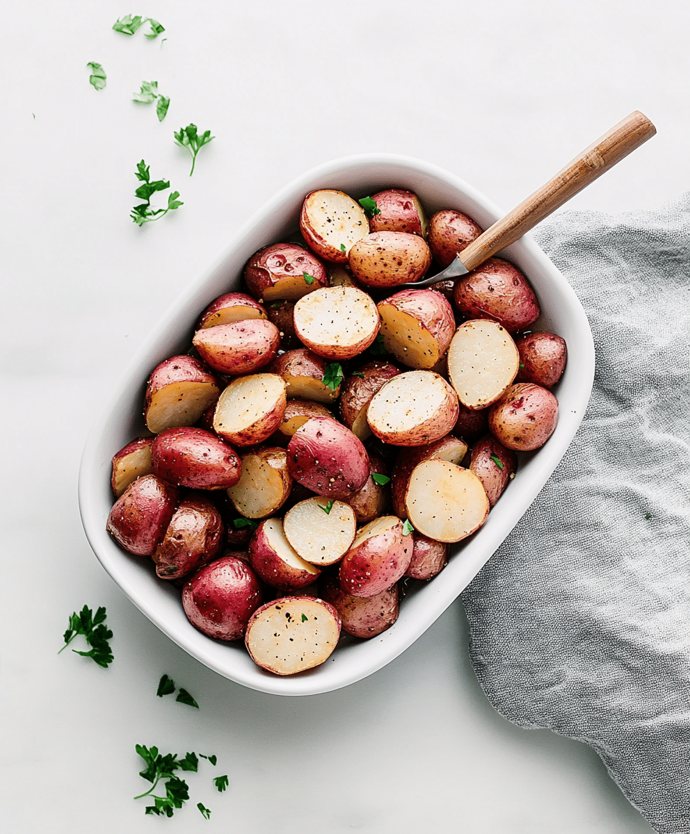 Roasted New Red Potatoes Recipe - cookingwithsandra.com