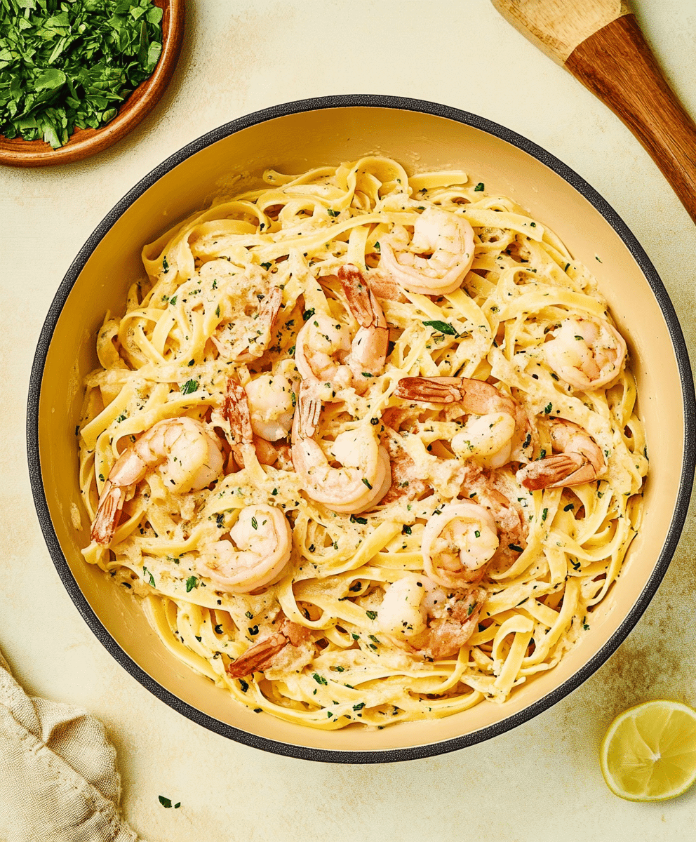 Shrimp Scampi With Pasta Recipe - cookingwithsandra.com