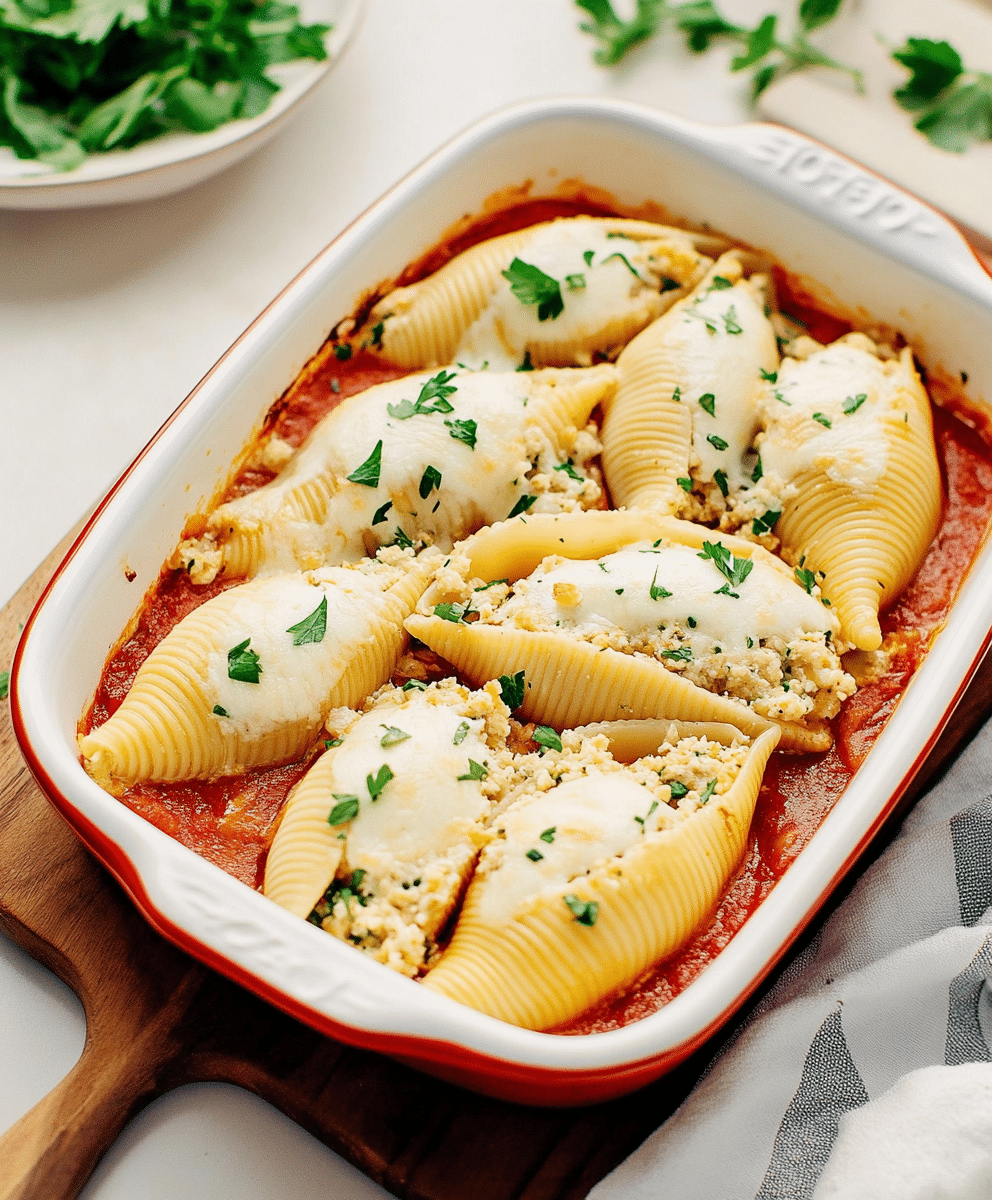 Stuffed Shells Recipe - cookingwithsandra.com