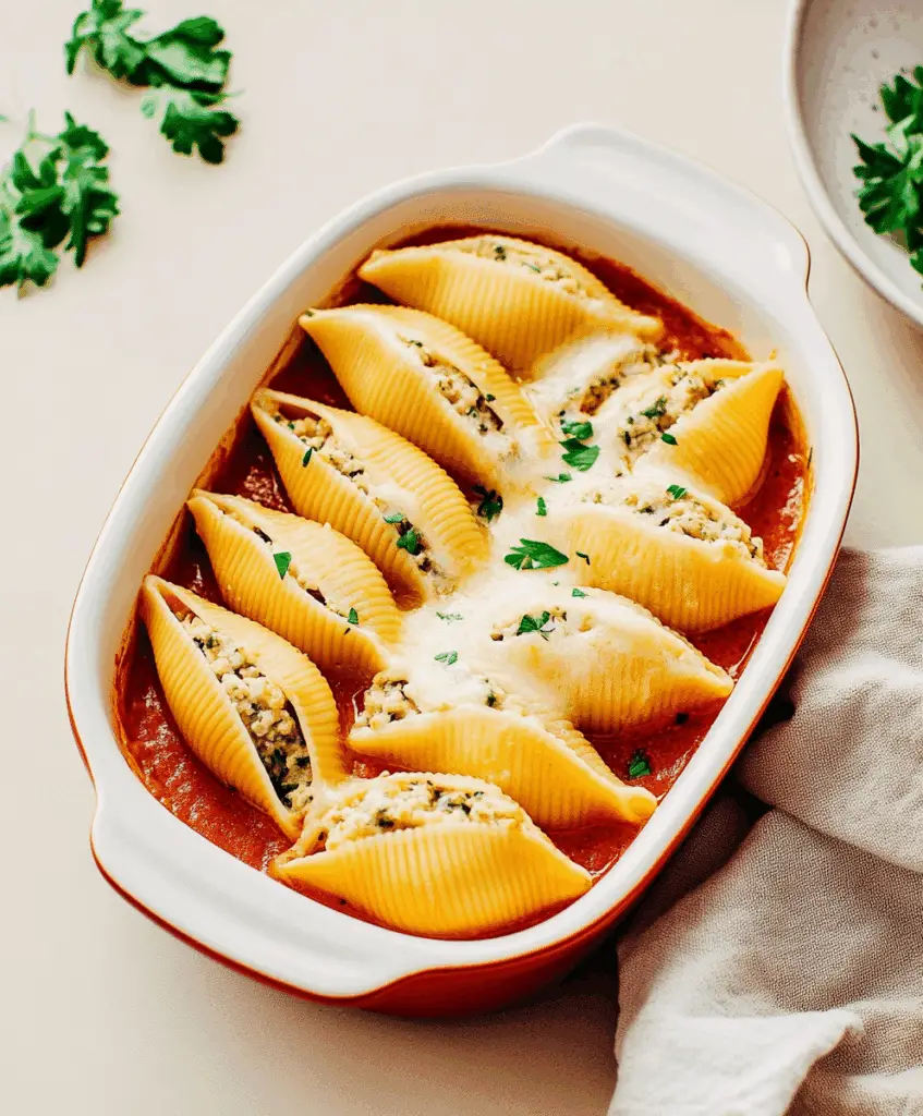 Stuffed Shells Recipe - cookingwithsandra.com