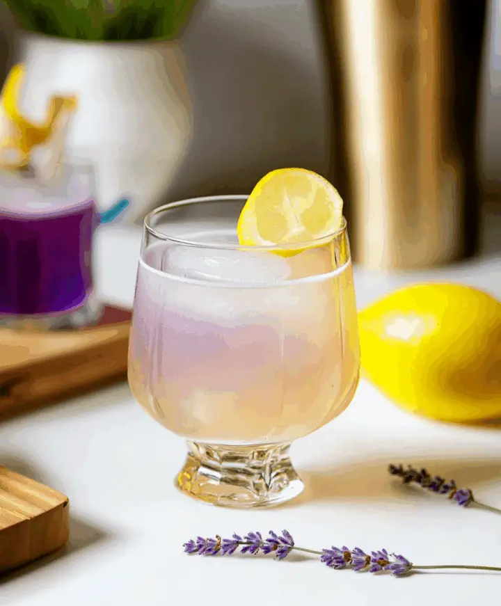 Lavender Spritz Cocktail Recipe - cookingwithsandra.com