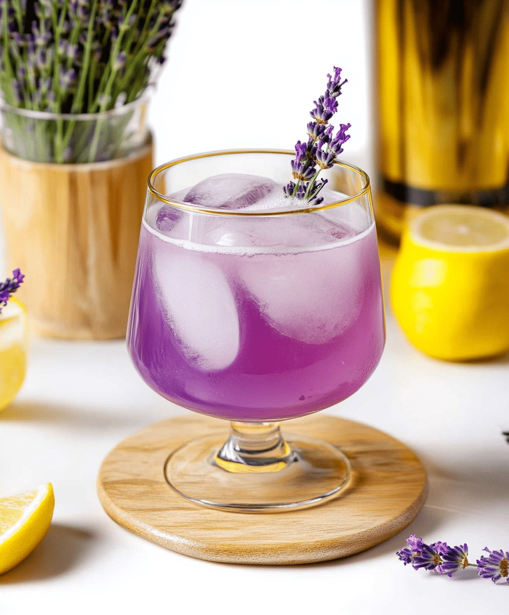 Lavender Spritz Cocktail Recipe - cookingwithsandra.com