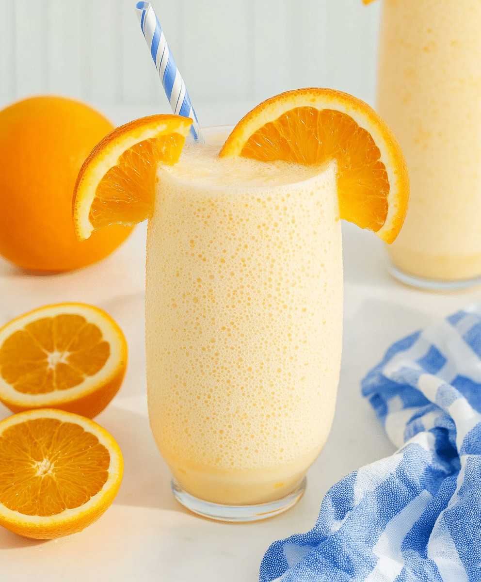 Orange Julius Recipe - cookingwithsandra.com