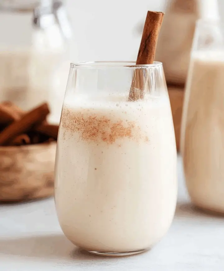 Refreshing Homemade Traditional Horchata Recipe - cookingwithsandra.com